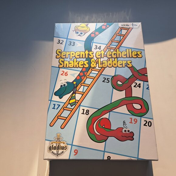 Gladius | Toys | Snakes And Ladder Serpent Chelles Bilingual English ...
